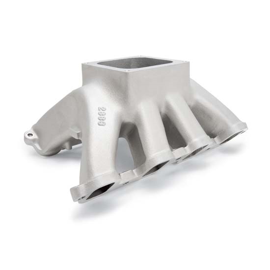 Edelbrock 2883 Victor SB2 Spider Intake Manifold, Aluminum, Chevy SB2