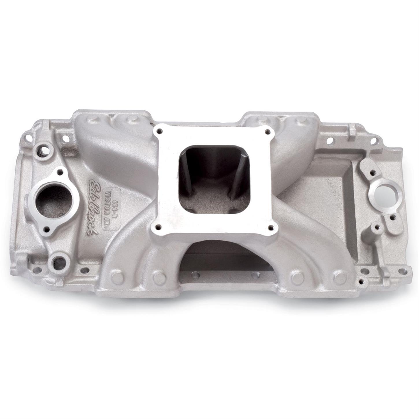 Edelbrock Victor Jr. Big Block Chevy Aluminum Intake Manifold, Single ...