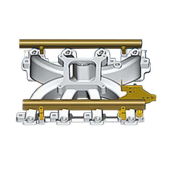 Edelbrock 29086 Victor Jr. LS1 EFI Kit Intake Manifold, Chevy 5.7LS