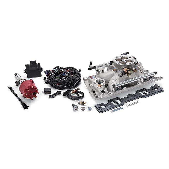 Edelbrock 357800 Pro-Flo 4 EFI Kit,Small Block Chevy,Vortec Heads