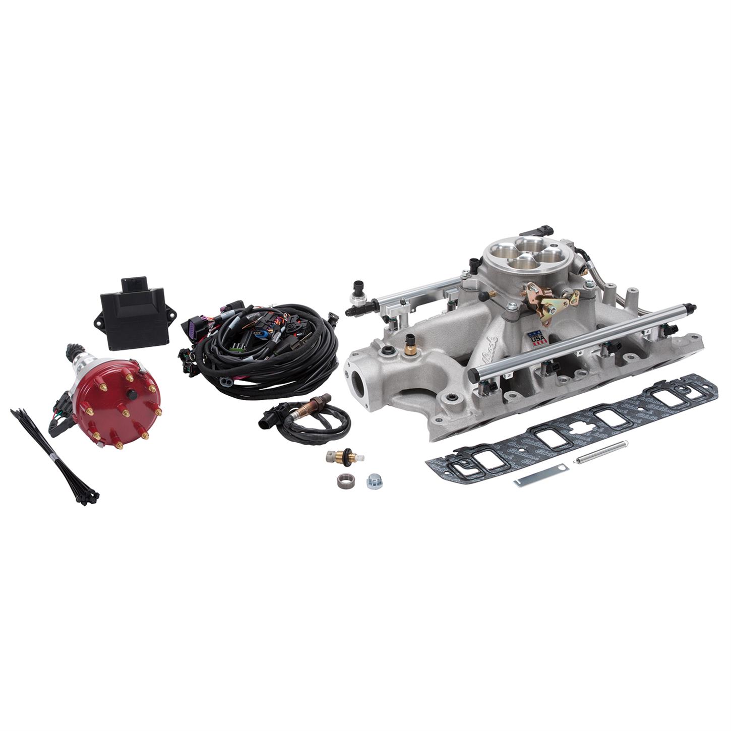 Edelbrock 359400 Pro-Flo 4 EFI Kit, Small Block Ford,w/out Tablet