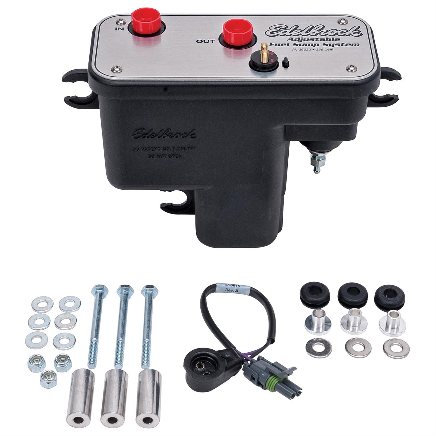 Edelbrock 36032 Adjustable Universal EFI Sump Fuel Tank Only