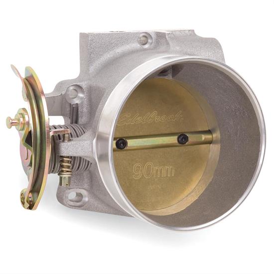 Edelbrock 38640 Victor LS Series Throttle Body Assembly, 90mm