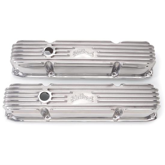 Edelbrock 4192 Aluminum Valve Cover Set, Big Block Chrysler