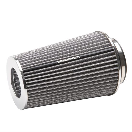 Edelbrock 43692 Pro-Flo Air Cleaner Element Air Filter, Cone, 10 Inch