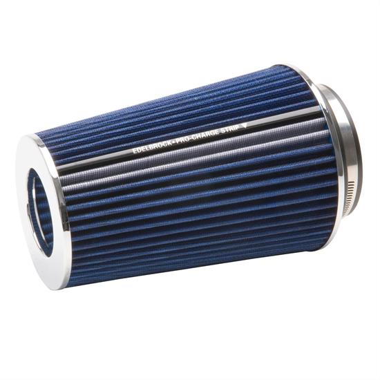 Edelbrock 43693 Pro-Flo Air Cleaner Element Air Filter, Cone, 10 Inch