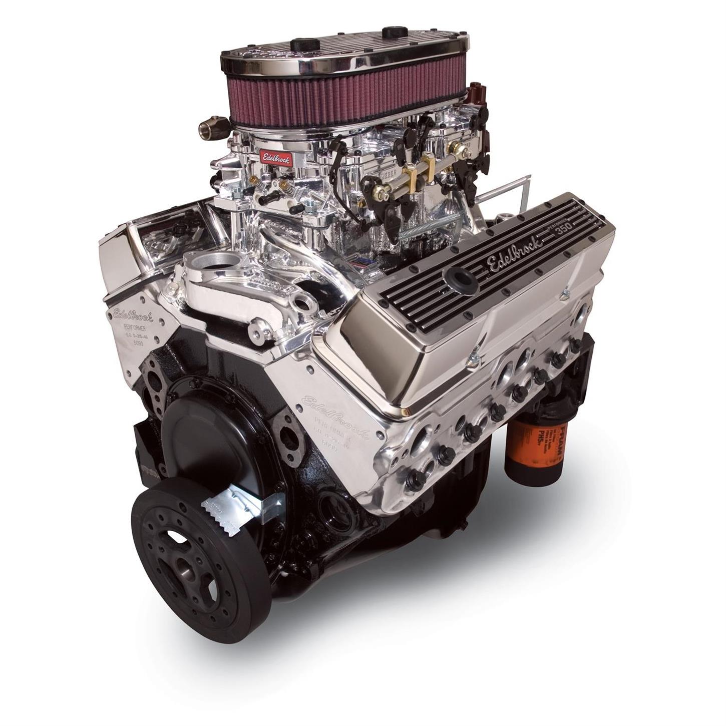 Edelbrock 45004 Dual-Quad 9.0:1 Compression Performance Crate Engine