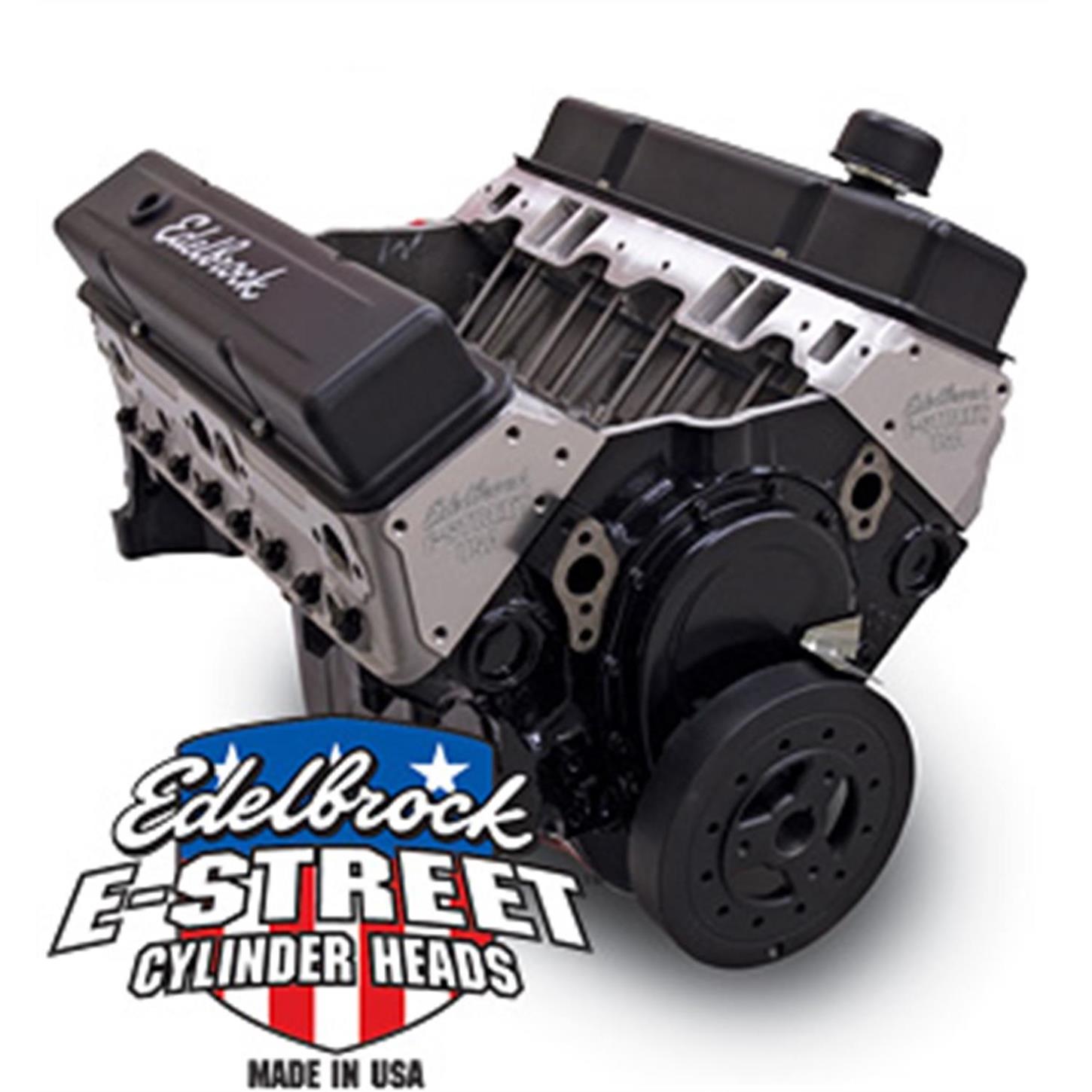 Edelbrock 45070 Crate E-Street Long Block 9.0:1 Performance Engine