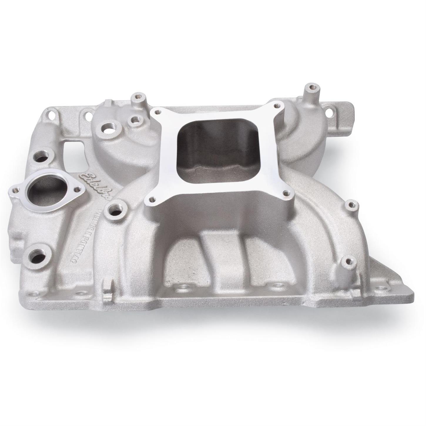 Edelbrock 5056 Torker II Intake Manifold, Pontiac, 2500-6500 RPM