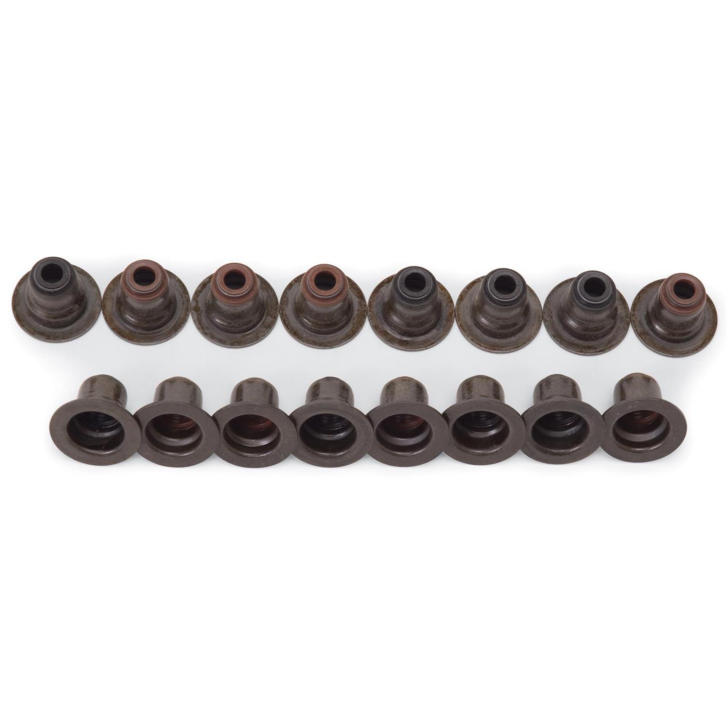 Edelbrock 5766 Valve Spring Locator and Seal Kit, Steel, 1.3 Inch