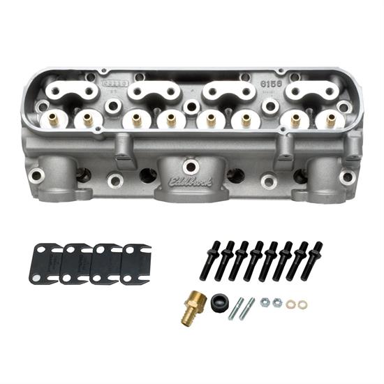 Edelbrock 61589 Performer D-Port Cylinder Head, Pontiac