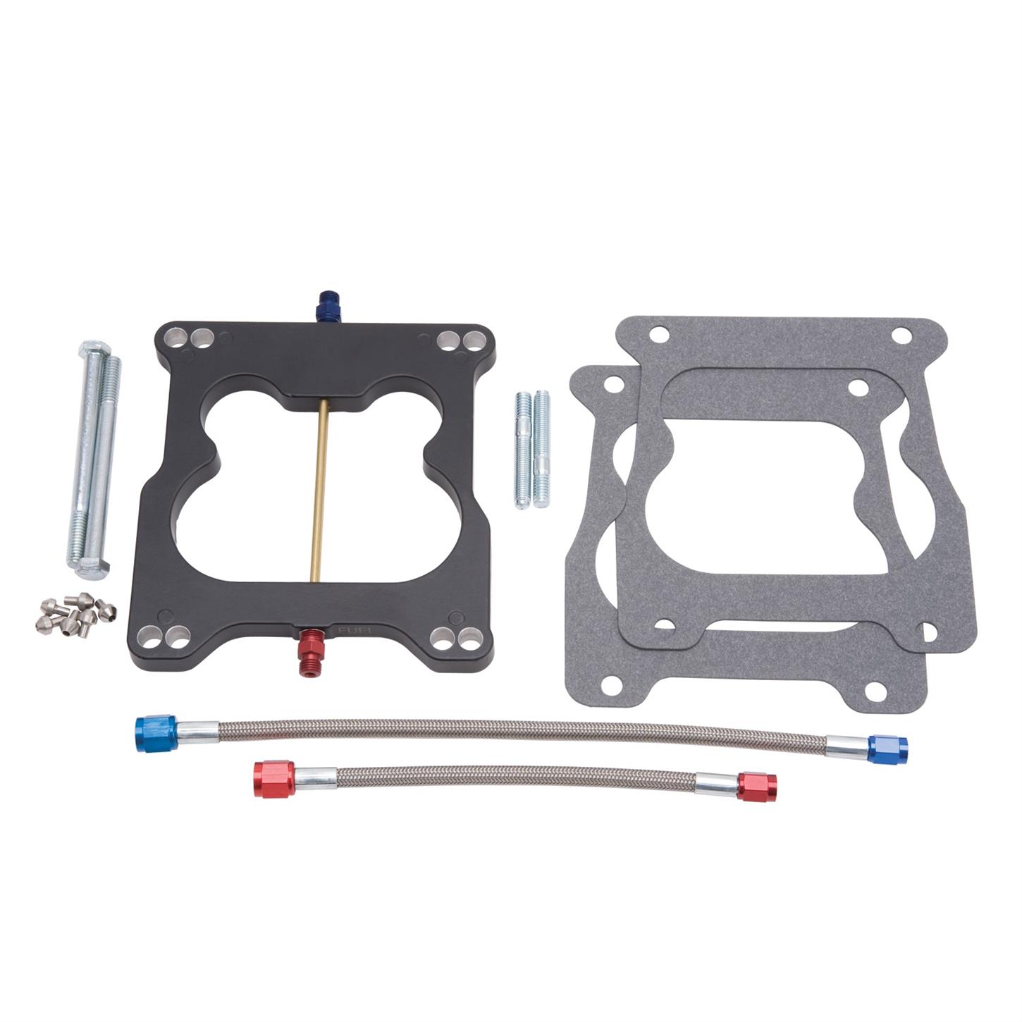 Edelbrock 70061 Performer RPM Nitrous Plate, Aluminum, 100/125/150 Hp