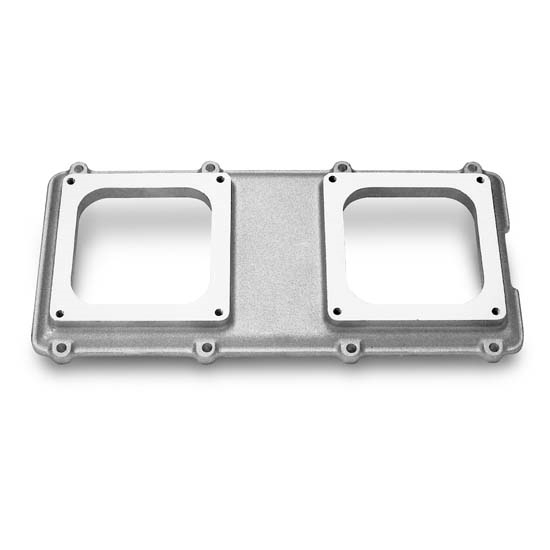 Edelbrock 7079 Victor Ram 2-R Intake Manifold Top, Aluminum, BB Chevy