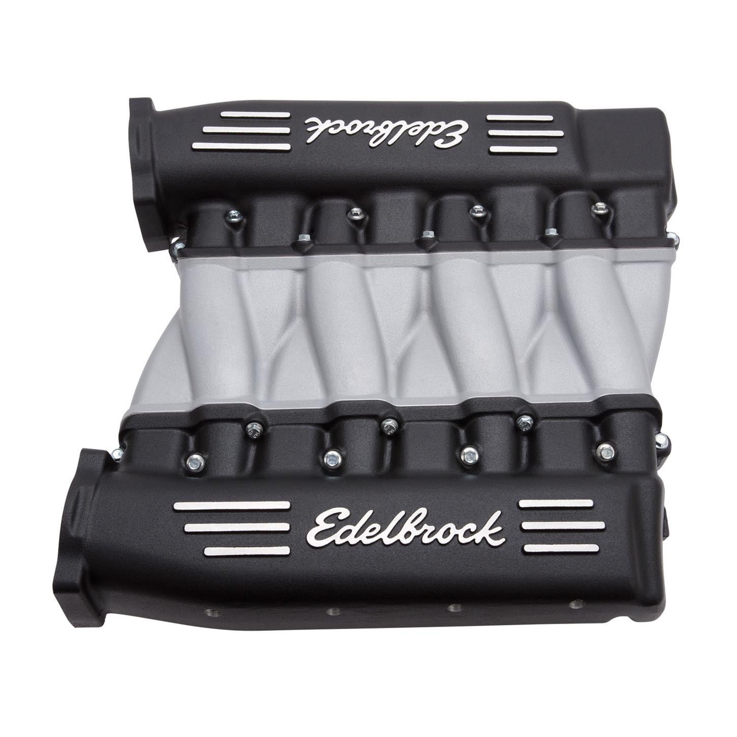 Edelbrock Cross-Ram LS3 Small Block Chevy Aluminum Intake Manifold ...