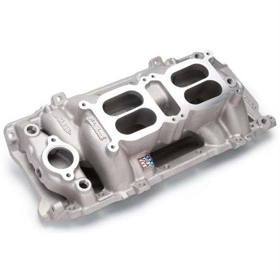 Edelbrock 7520 RPM Air Gap Dual-Quad Intake Manifold, Big Block Chevy