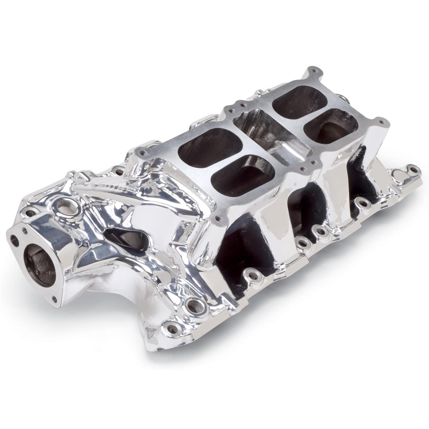 Edelbrock 75354 Performer RPM Dual-Quad Air-Gap Intake Manifold, Ford