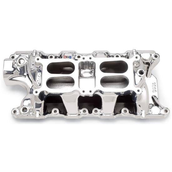 Edelbrock 75354 Performer RPM Dual-Quad Air-Gap Intake Manifold, Ford
