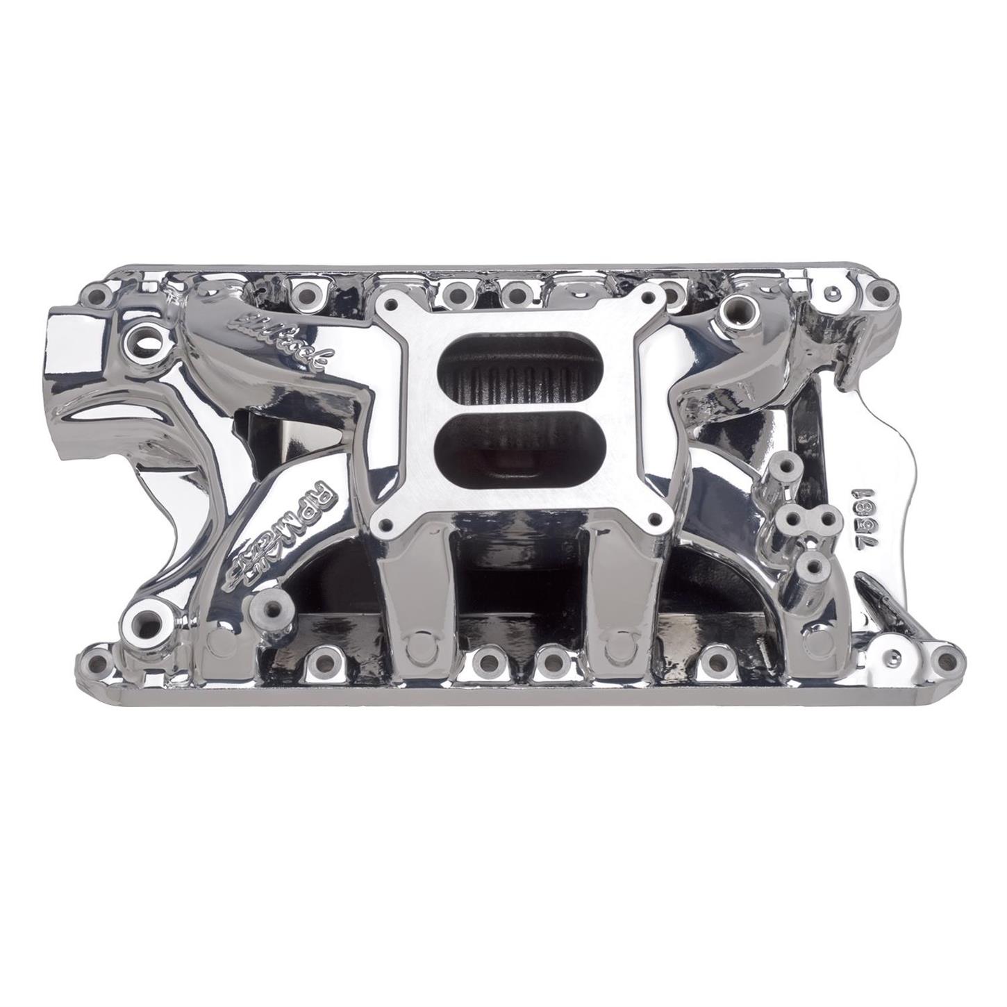 Edelbrock 75814 RPM Air Gap Intake Manifold, Aluminum, Ford 351W