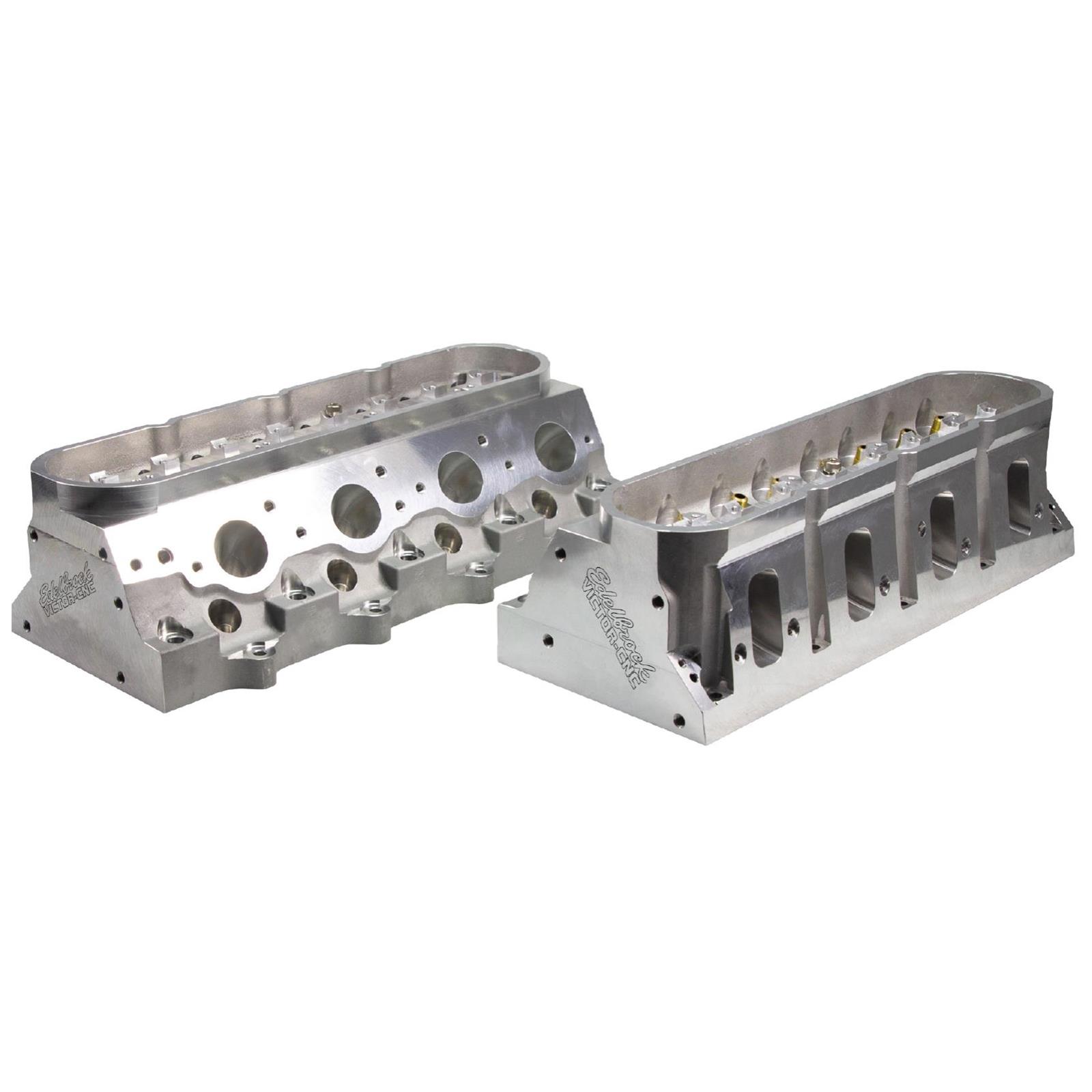 Edelbrock 77660 Victor CNC 11-Degree LS3 Cylinder Heads SS Intake