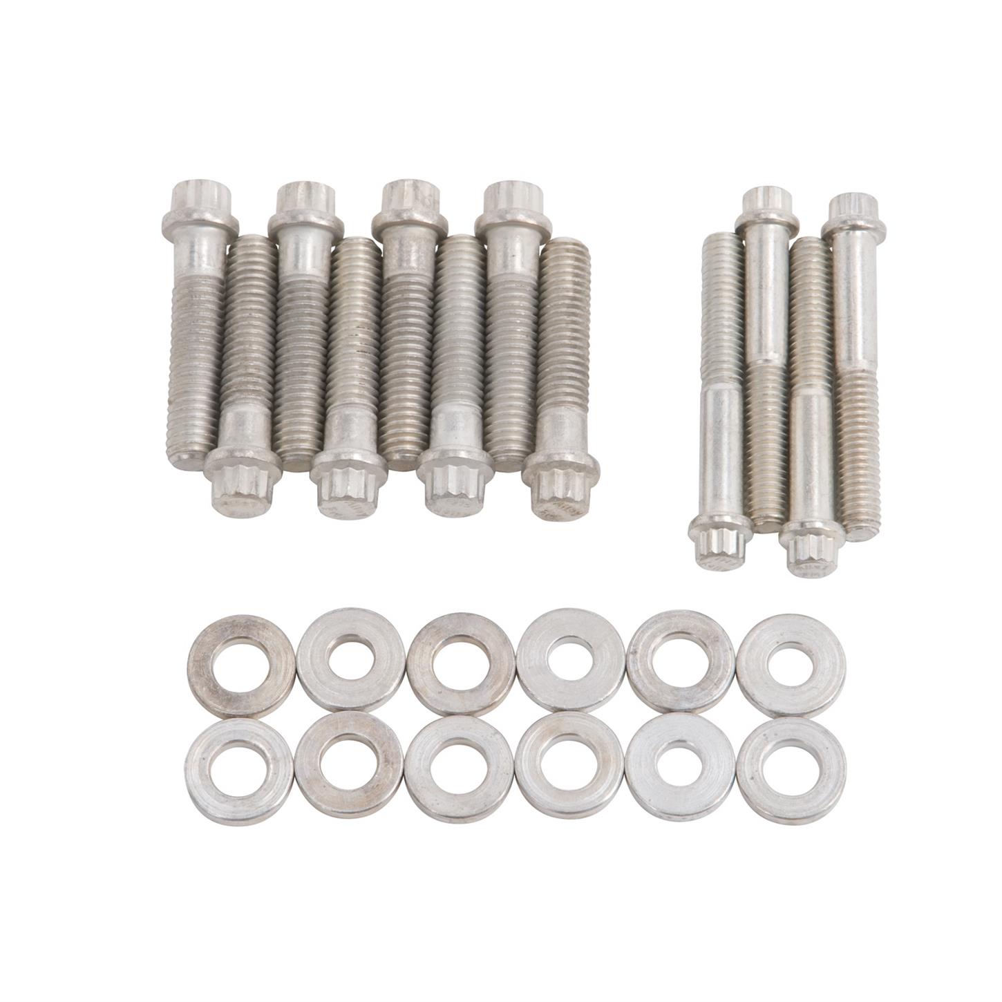 Edelbrock 8565 RPM Air-Gap Intake Manifold Bolt Set, Ford 351C