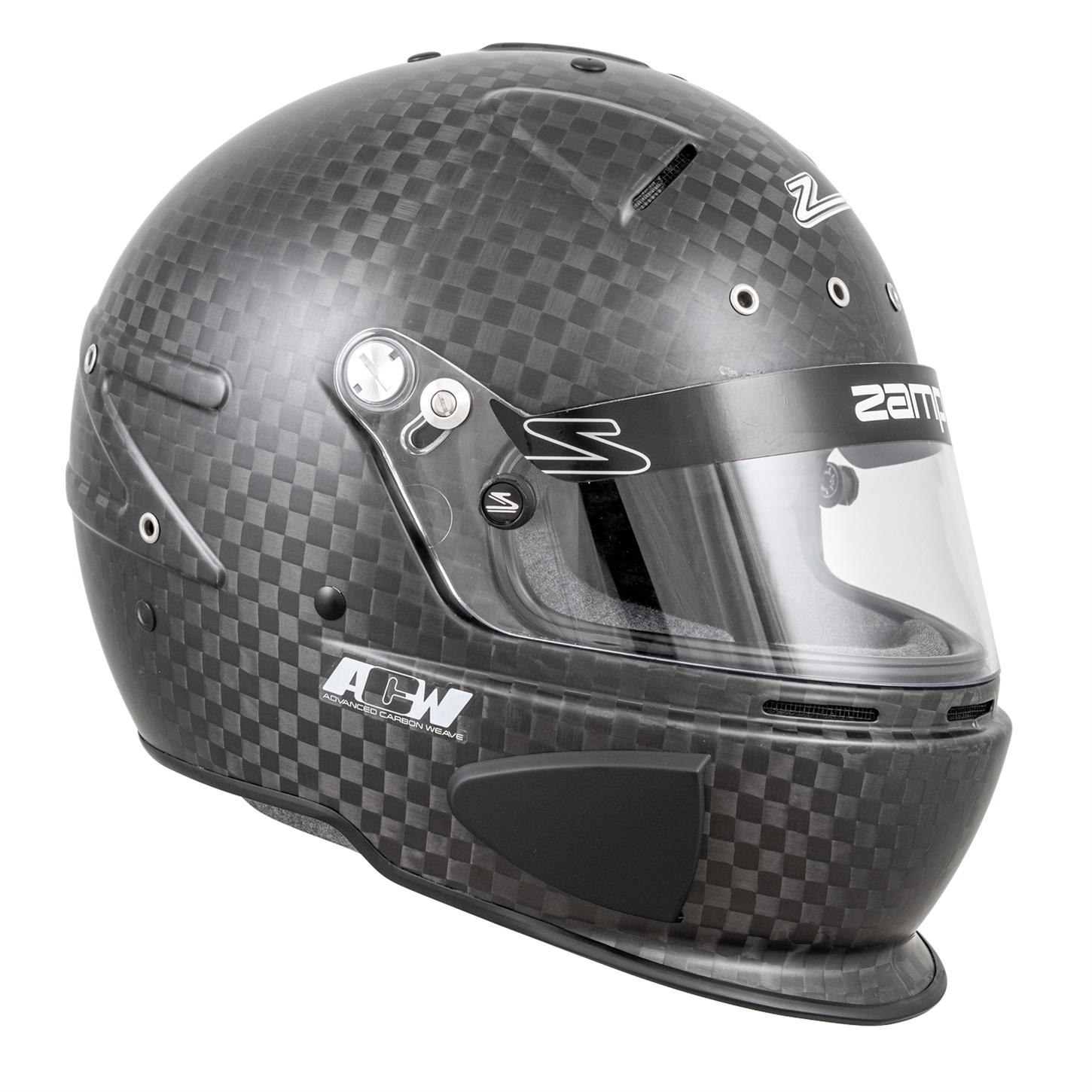 Zamp RZ-88O Advanced Matte Carbon Helmet, XS-XXL, FIA 8860-2018