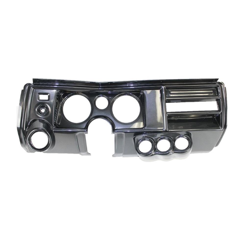 Classic Dash 103690029 69 Chevelle 5 Inch Dash Panel w/,CF