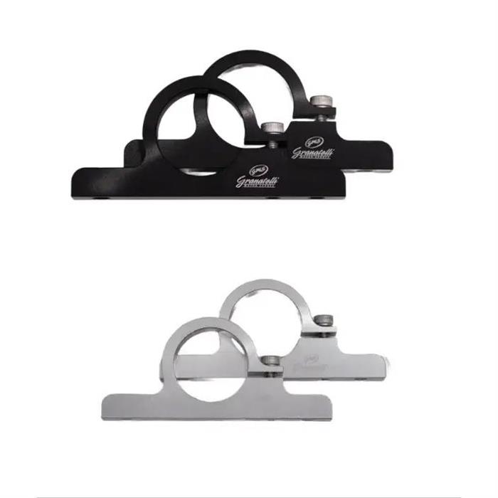 Granatelli Aluminum Fuel Filter Mounting Brackets, 1.5 In