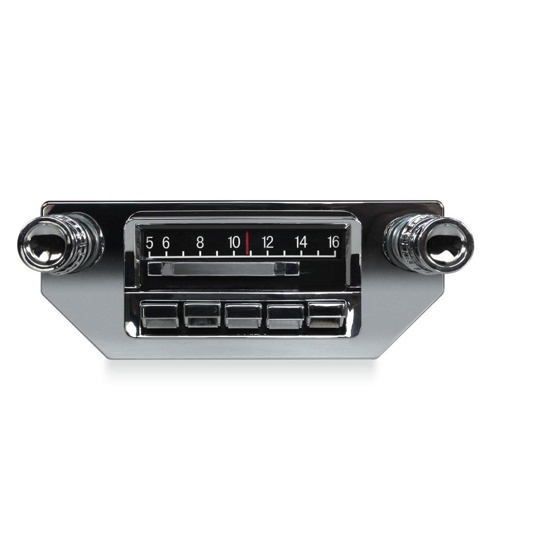 Custom Autosound CAM-CH92-SBR2 Slidebar Radio, 69-72 Chevelle