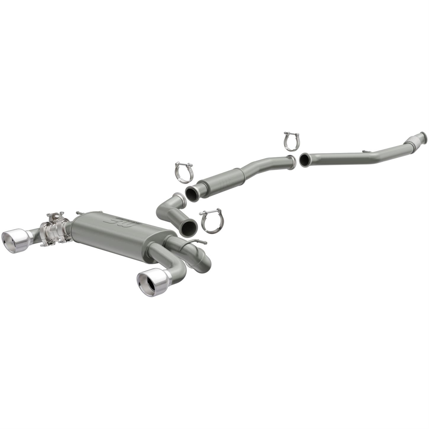 MagnaFlow 19175 Touring Titanium Coated Cat-Back Exhaust System