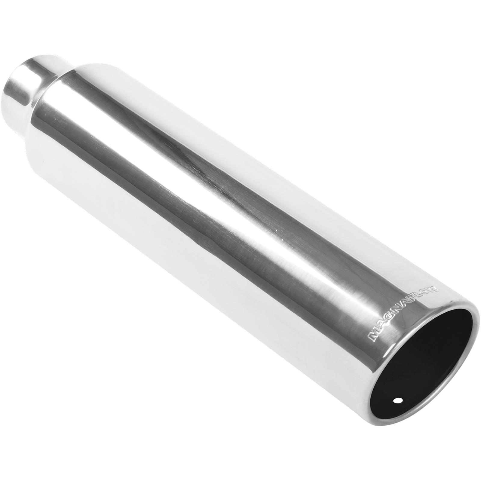 MagnaFlow 35117 Stainless 4 Inch Round Polished Exhaust Tip