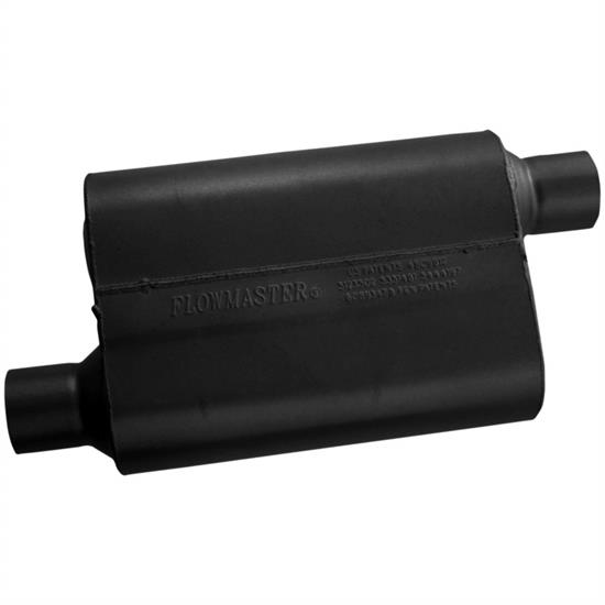 Flowmaster Mufflers 42543 40 Series 2.5 Inch Muffler, Offset In/Outlet