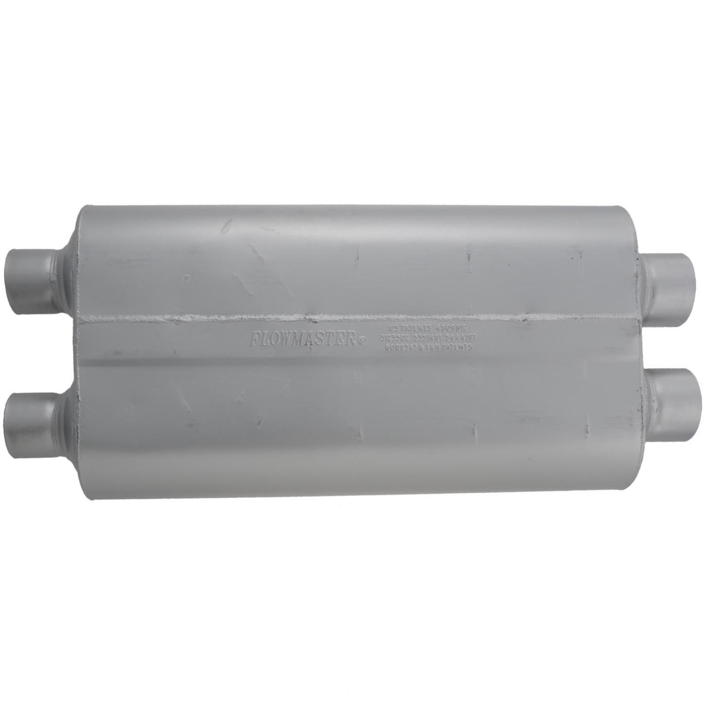 Flowmaster 524704 70 Series Big Block II Muffler, 2.25 In/Out