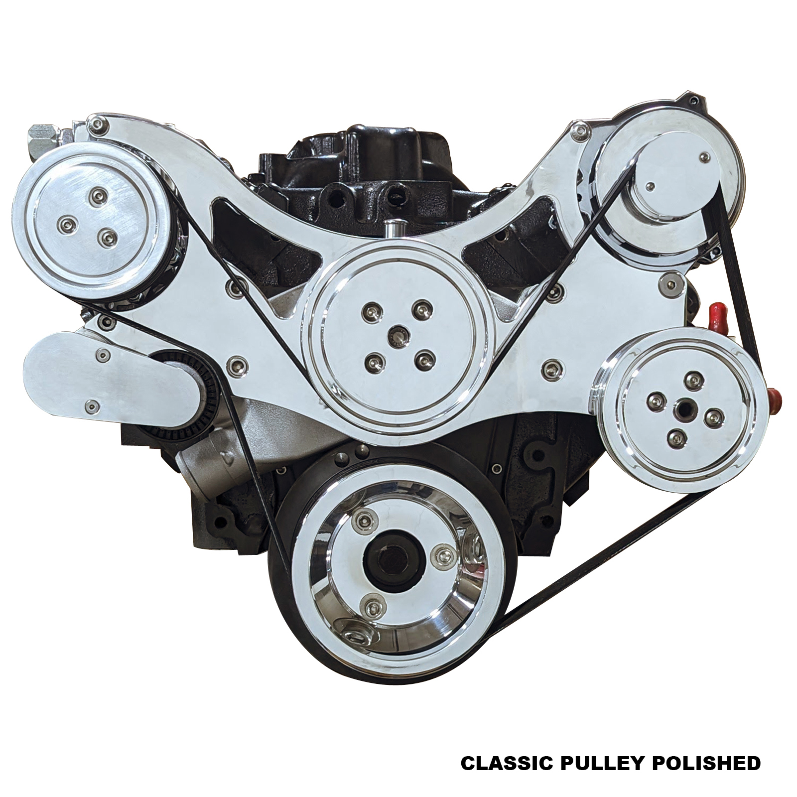 All American Billet FDS-BBC-101-CP BB Chevy Serpentine System