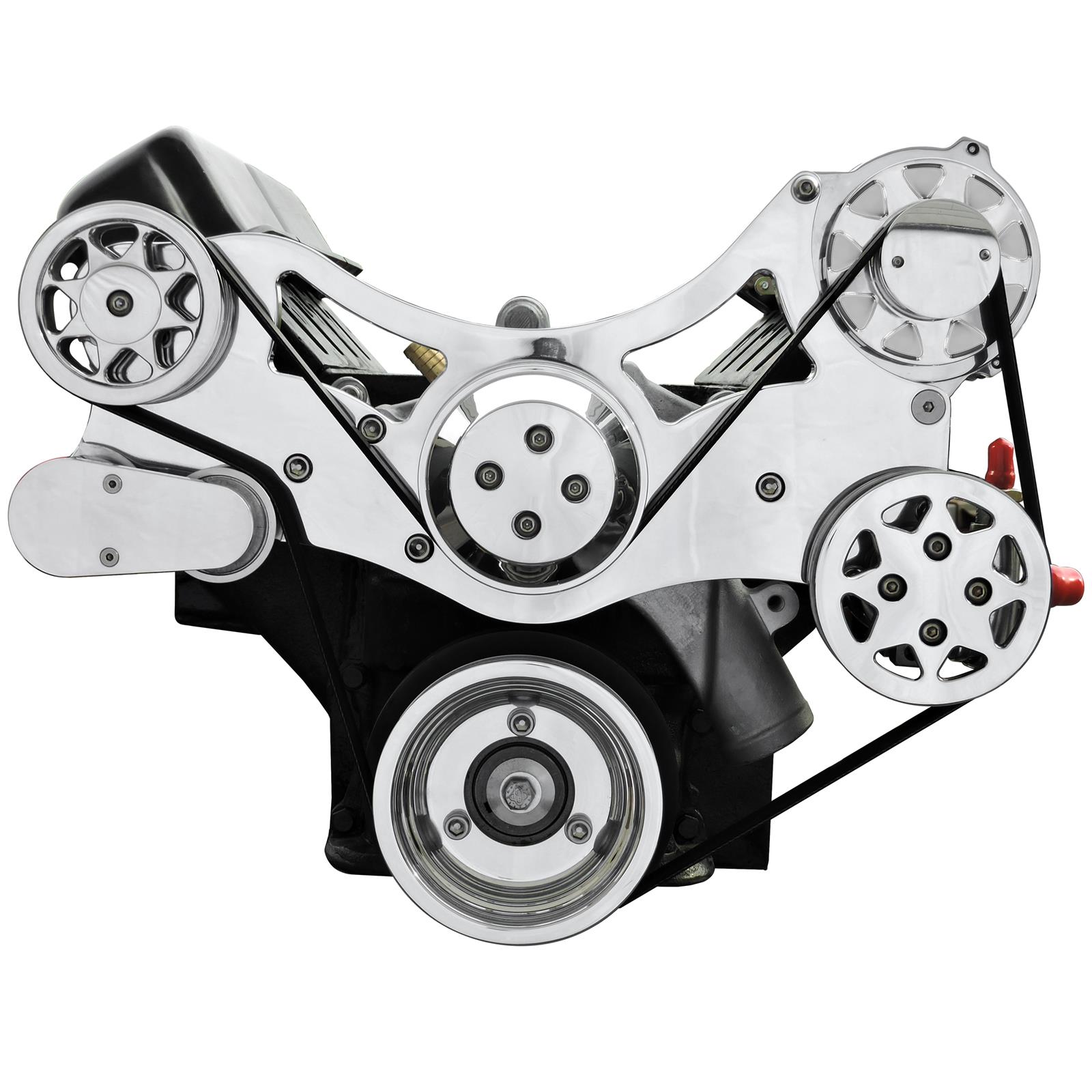 All American Billet FDS-FE-103 Ford FE Serpentine System