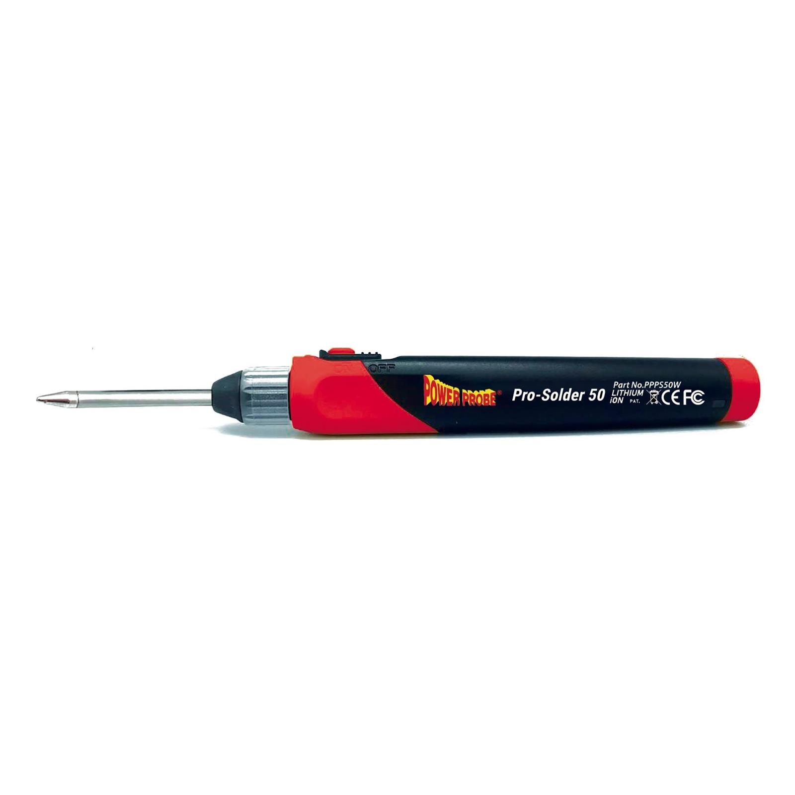 Power Probe PPPS50W Pro-Solder 50 Rechargeable Soldering Iron Kit