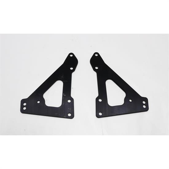 Black Front Engine Plates