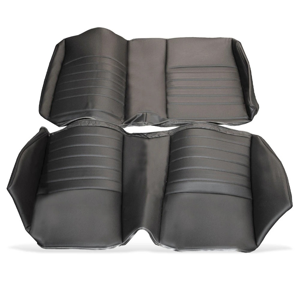 TMI Interiors 1968-72 Nova Rear Seat Covers, Coupe, Black