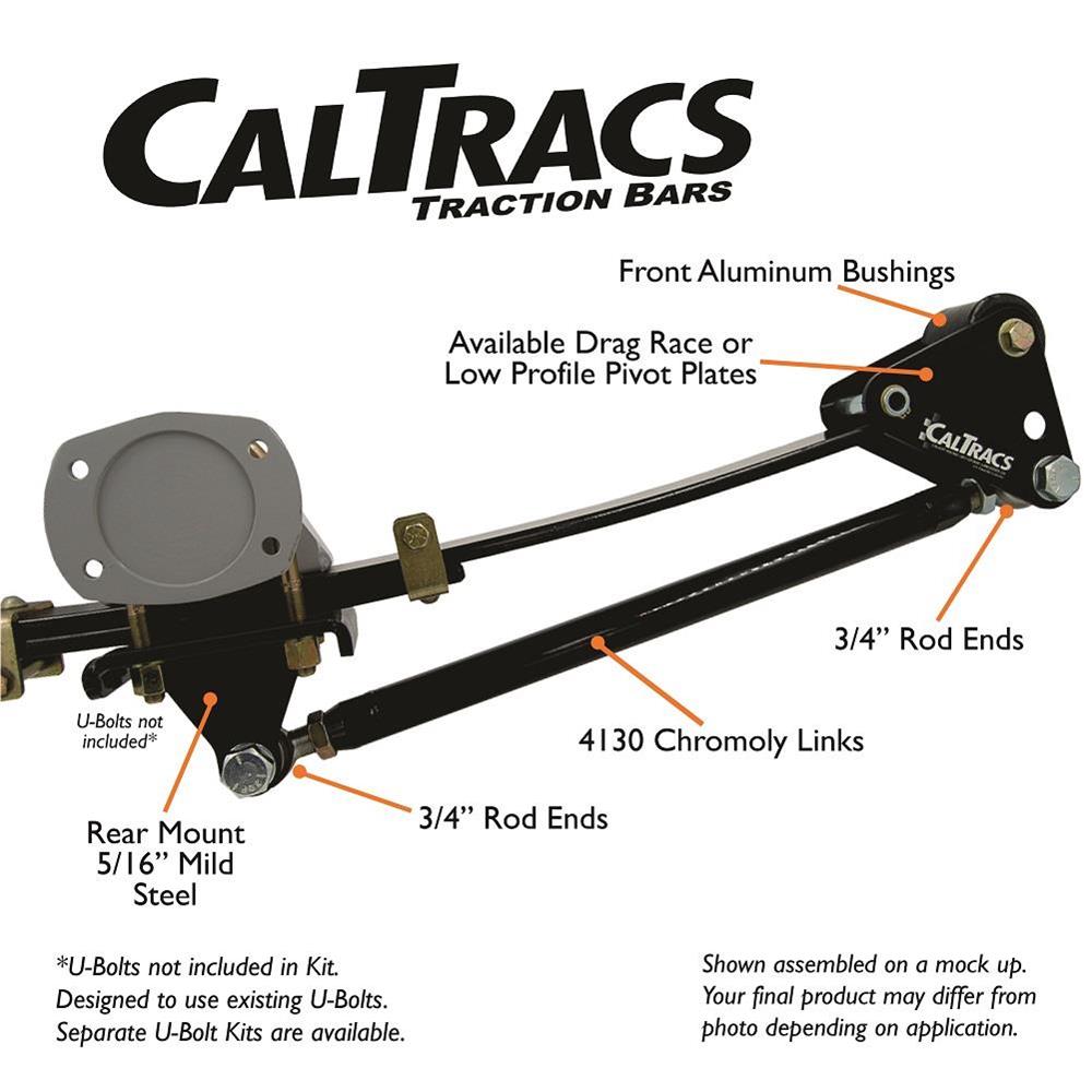 Calvert Racing 6220 CalTracs 63-64 Ford Galaxie Traction Bars