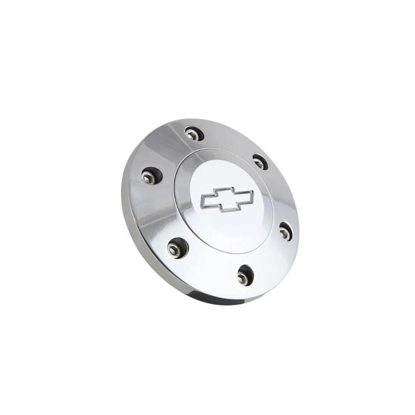 Forever Sharp HC6-SS Billet Horn Button, Chrome, 6 Bolt