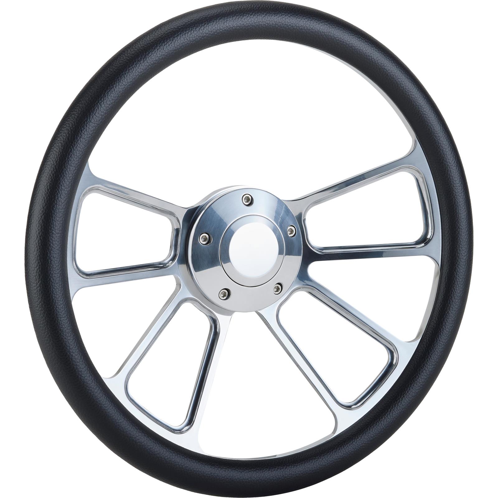 Forever Sharp 1087,HW14BK,HP5 14 In Billet Octane Half Wrap