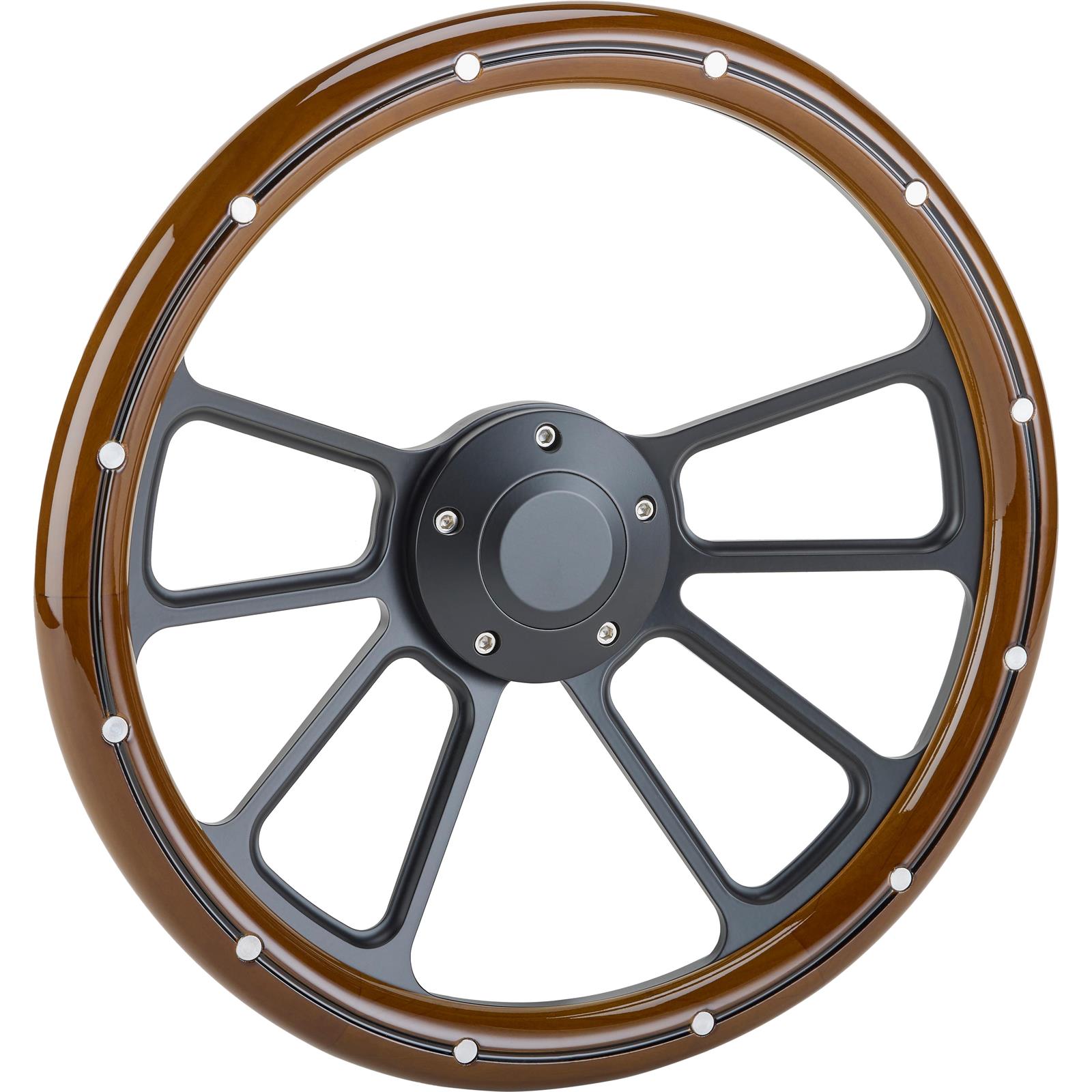 Forever Sharp 1088, HW14SMRB-A, HB5 14" Blk Octane Wheel Kit