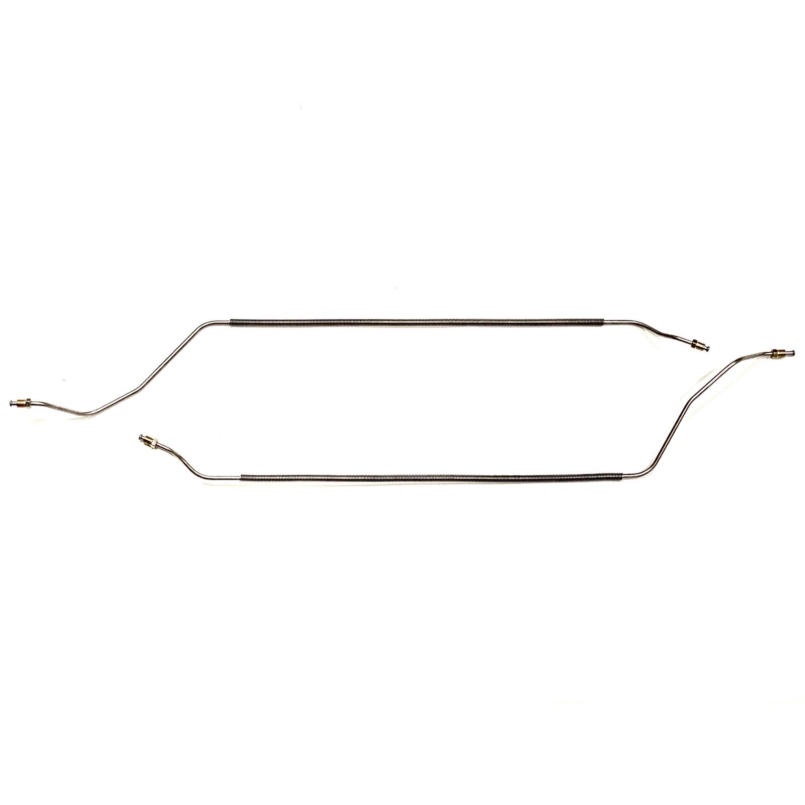 The Stop Shop C6467RDISC Brake Lines, 64-67 Chevelle/El Camino