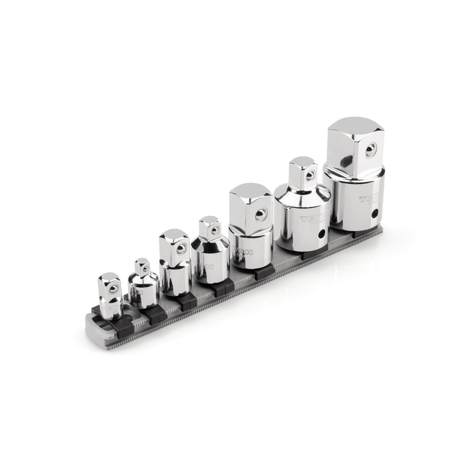 Tekton SHA99119 1/4 - 3/4 Inch Adapter/Reducer Set with Rail