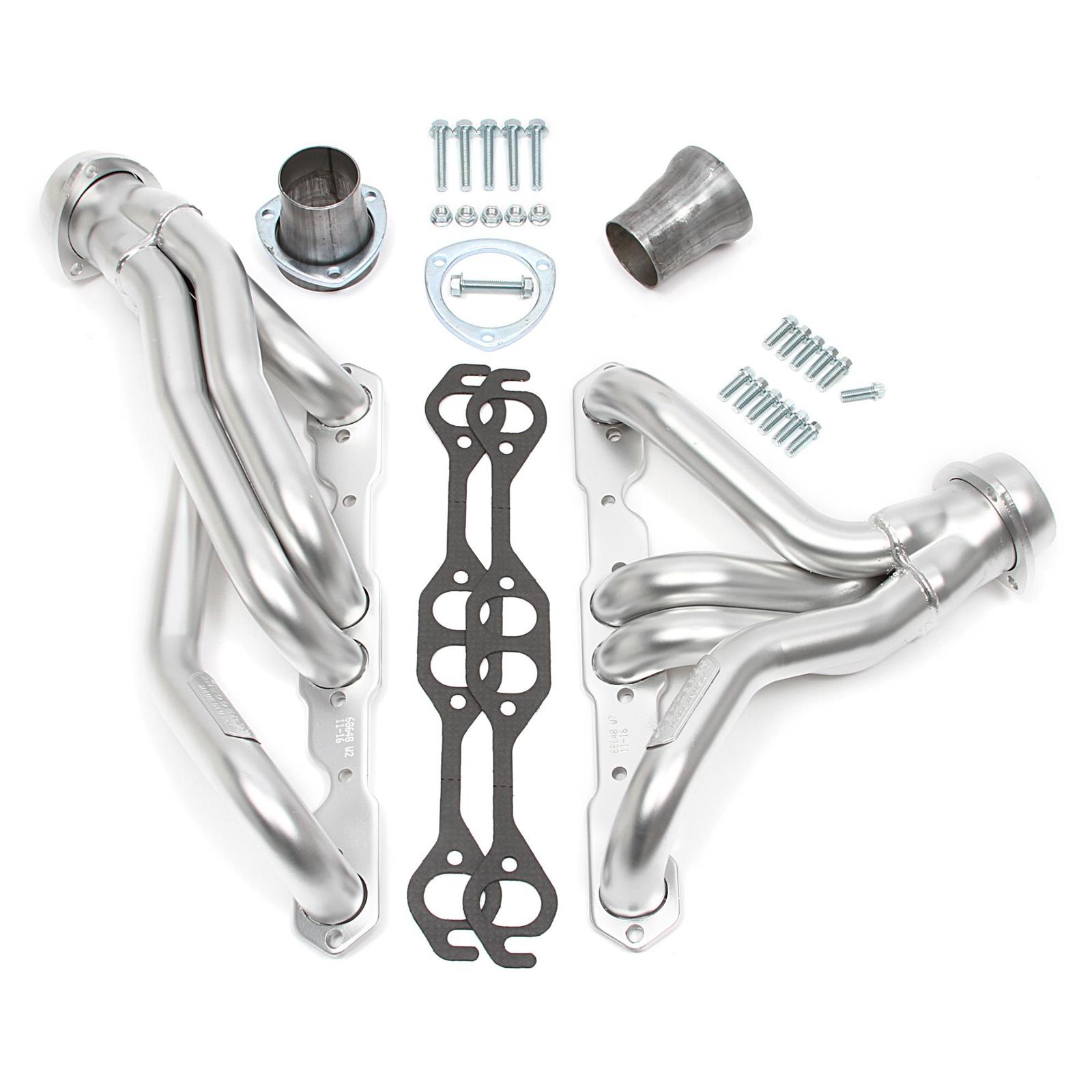 Hedman Hedders 68648 67-69 Camaro Headers, Mid-Length, Silver