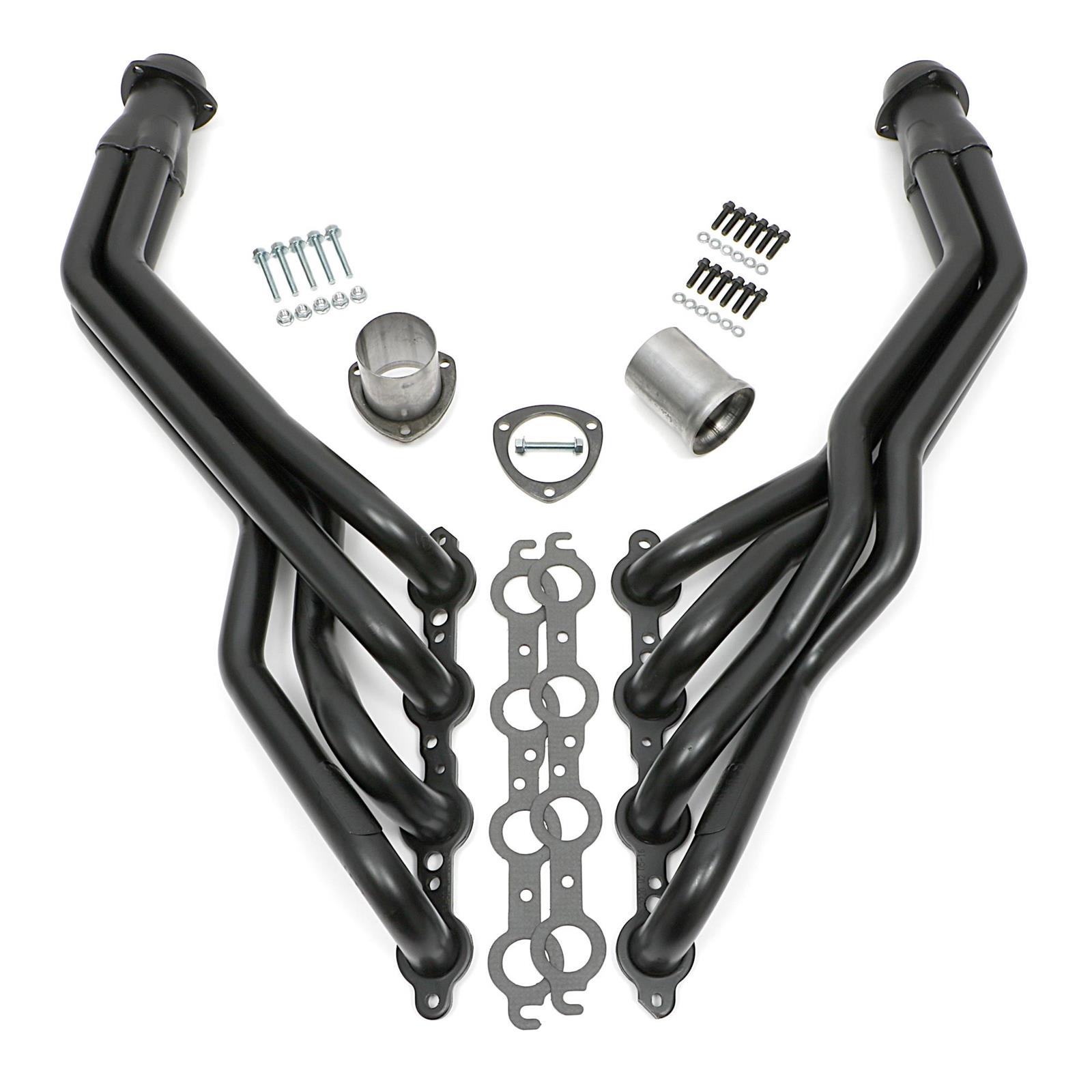 Hedman Hedders 69720 99-07 GM Truck LS Headers Long Tube Uncoated