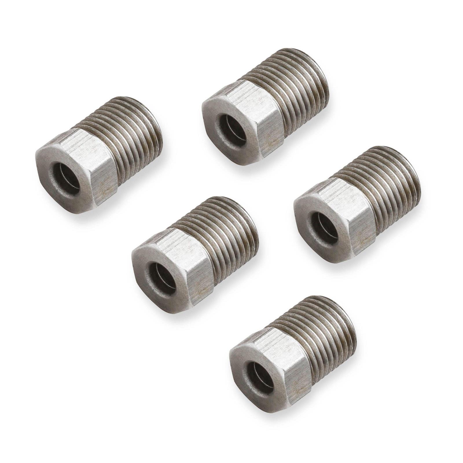 Earls 00043ERL Hardline Tube Nut 7/16-24 IFM, 3/16 Tubing, 5-Pack