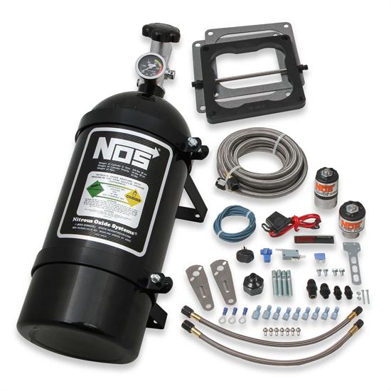 NOS 02102BNOS Big Shot Wet Nitrous System, 4500 Carburetor