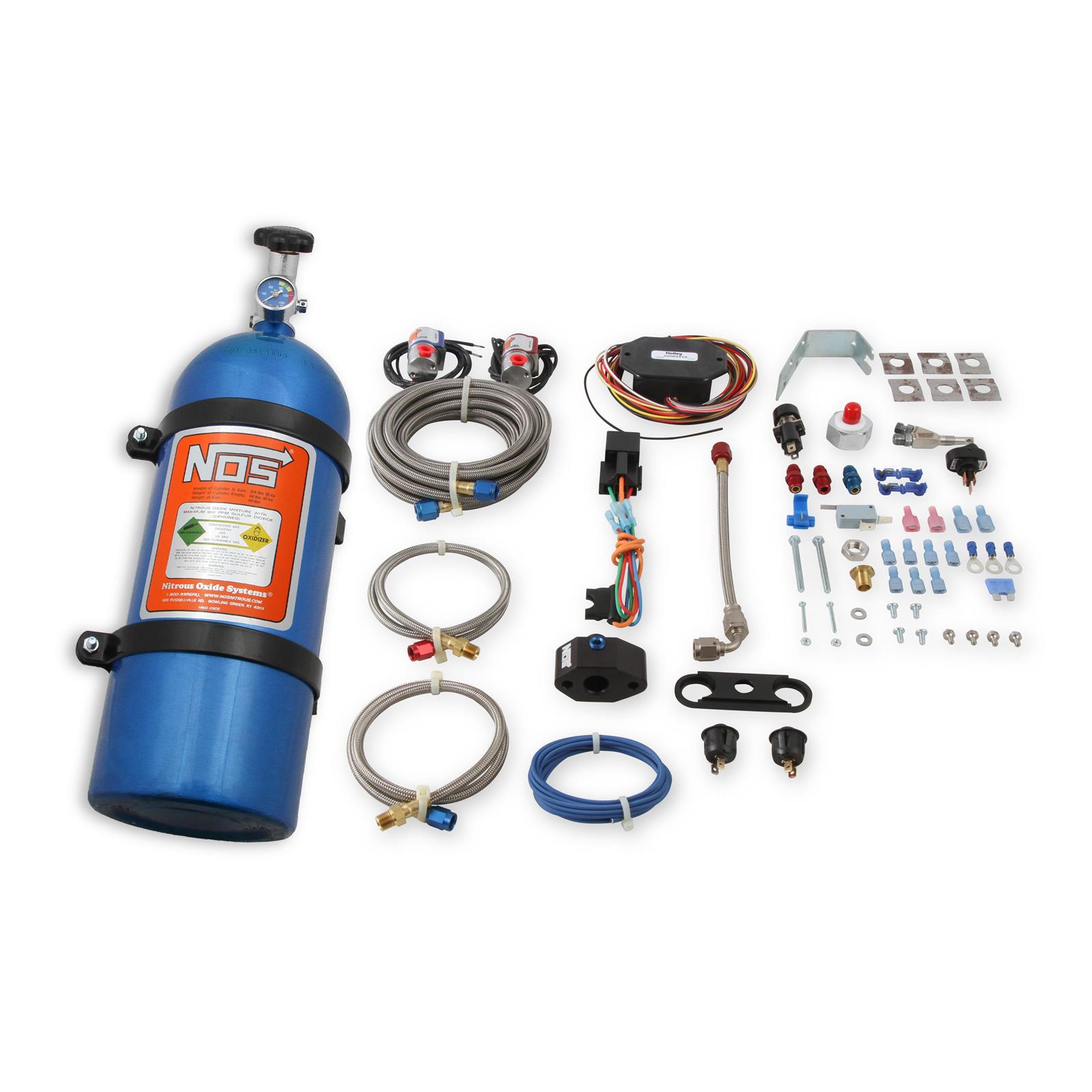 NOS 02121NOS Single Fogger Wet Nitrous System, Ford