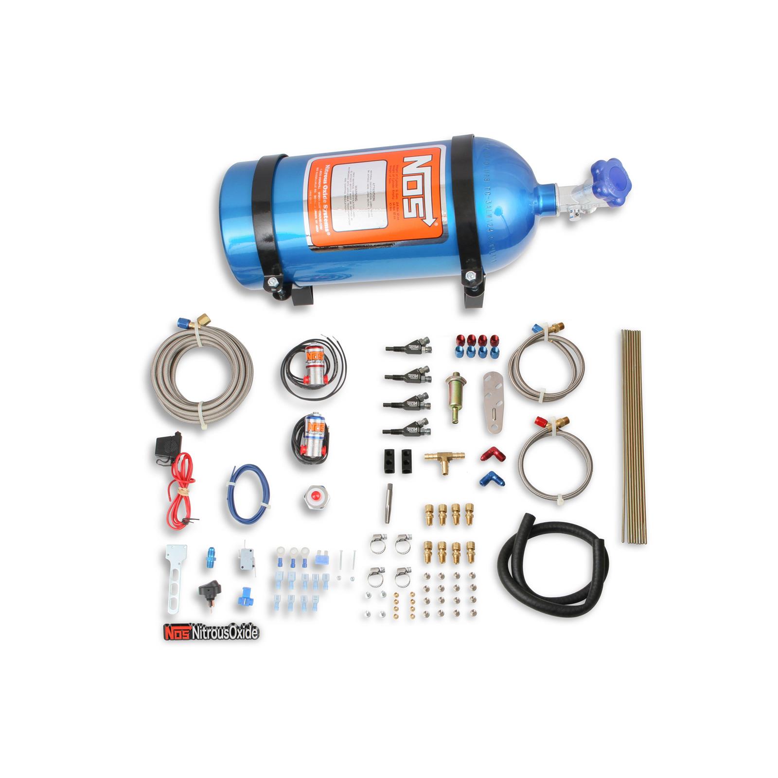 NOS 05030NOS Sportsman Fogger Nitrous System, 4 Cylinder