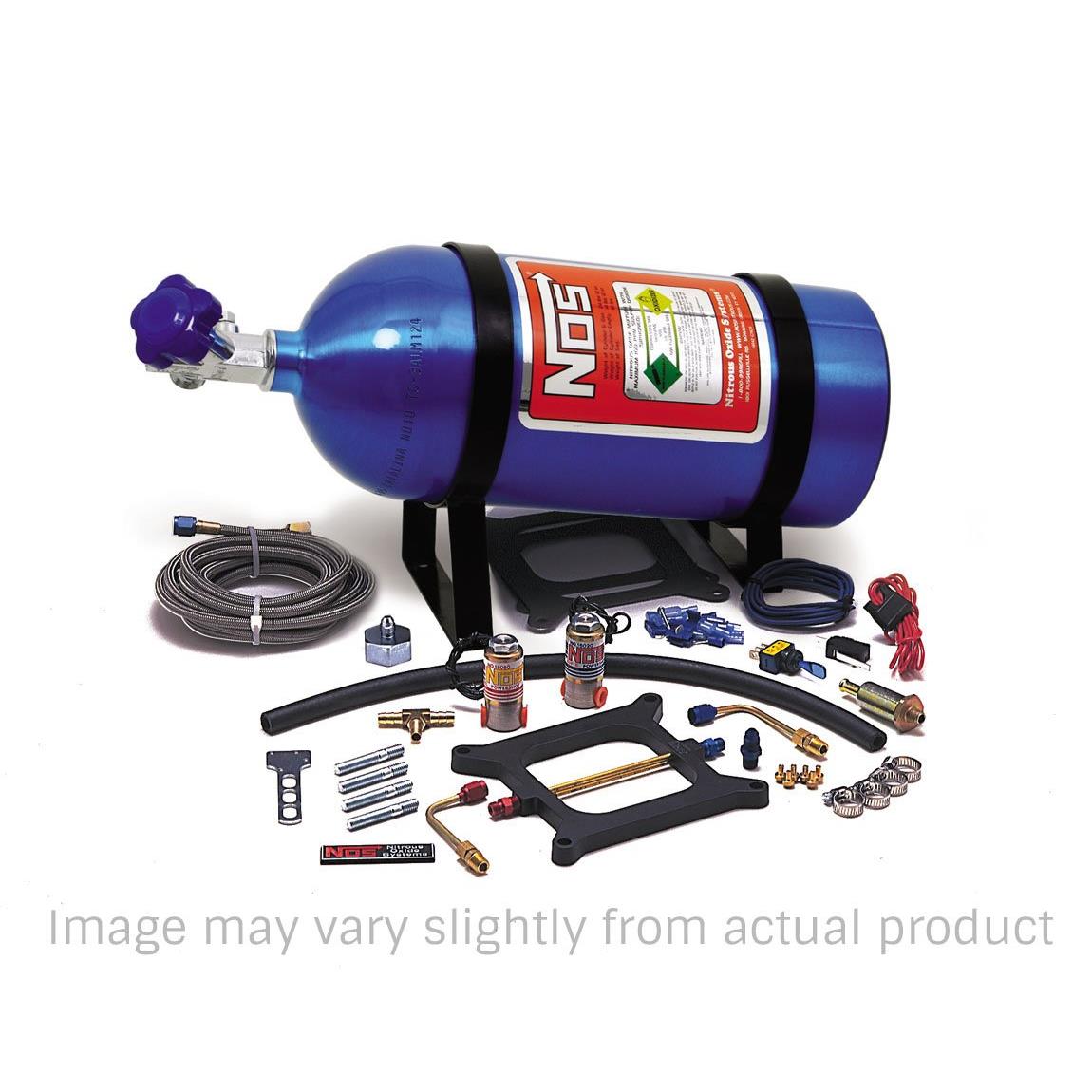 NOS 05101NOS Super Powershot Holley 4-Barrel Nitrous System